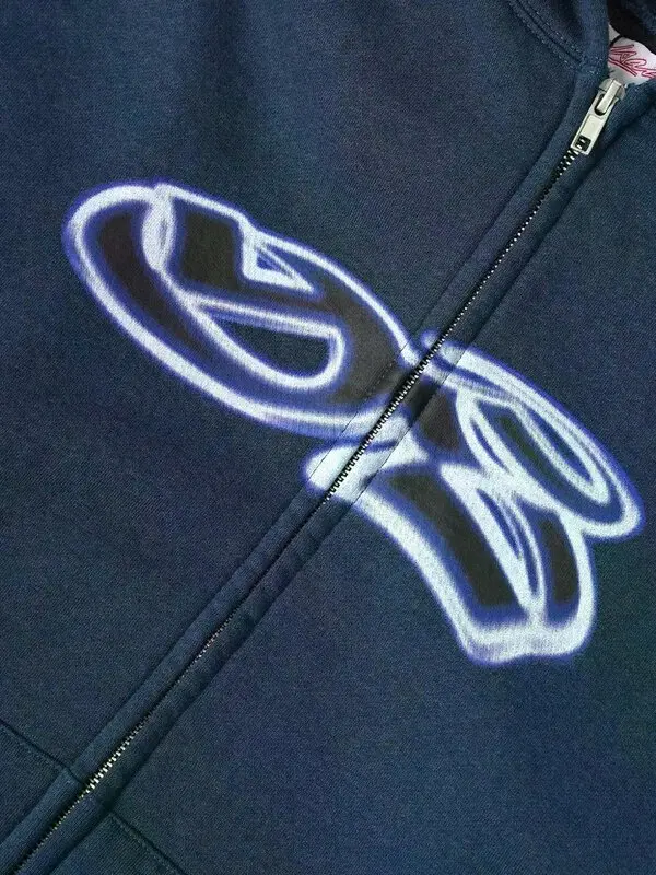YARDSALE Zip-up Hoodie - Blue