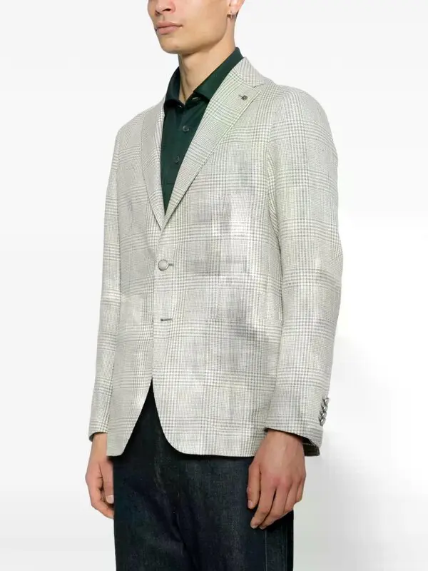 Tagliatore Check-pattern Blazer
