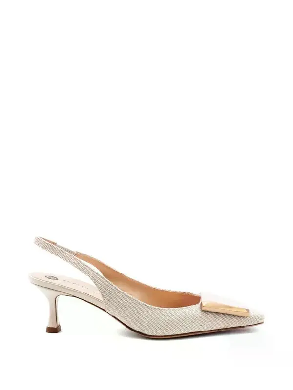Roberto Festa Arienne Canvas Slingback Sandals
