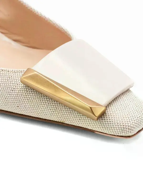 Roberto Festa Arienne Canvas Slingback Sandals