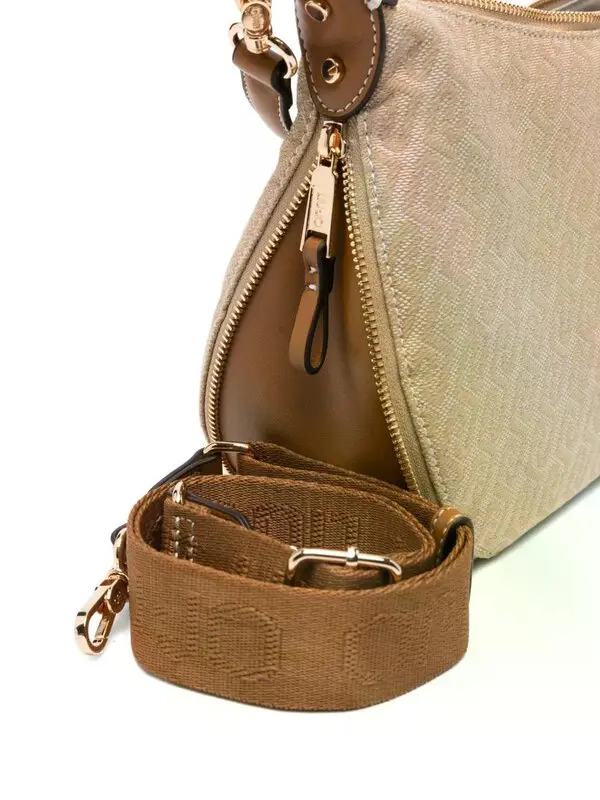 Liu Jo Logo Jacquard Shoulder Bag