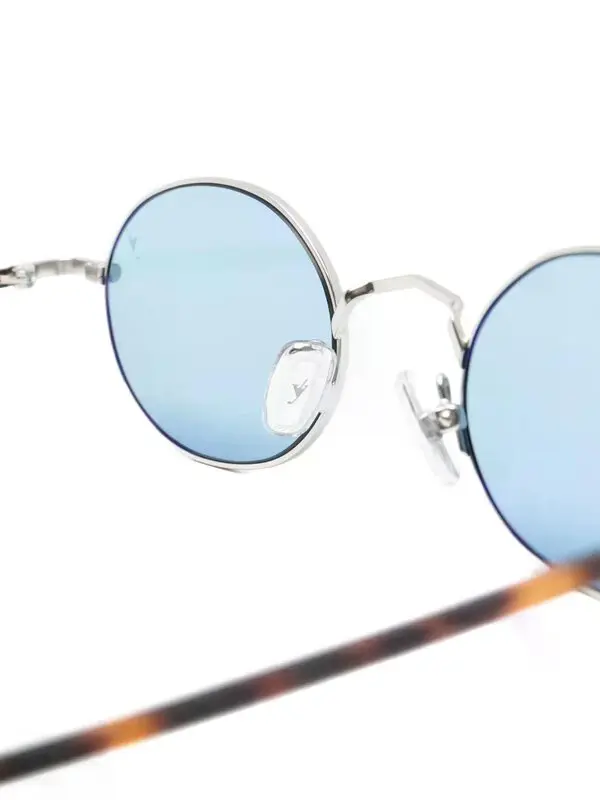 EYEPETIZER Ginger Oval-frame Sunglasses - Silver