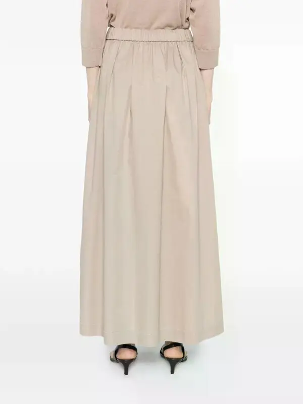 Peserico Elasticated-waistband Maxi Skirt