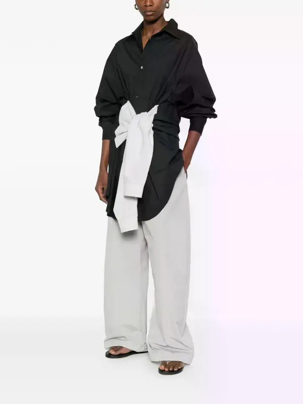 MAISON MARGIELA Shirt With Striped Bow Detail