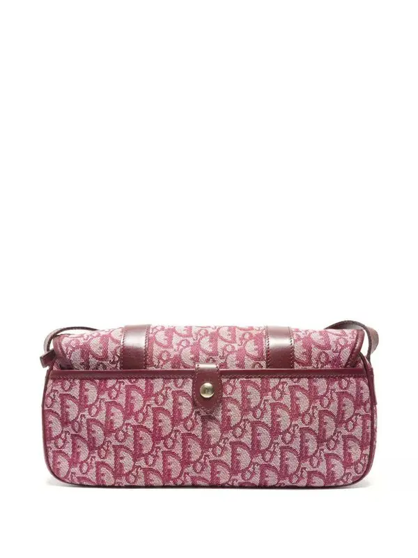 Dior Monogram Canvas Cross-body Bag - Red