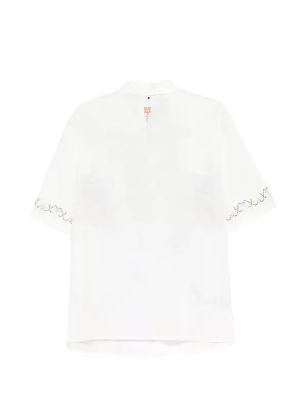 Marina Rinaldi Embroidered Floral Shirt