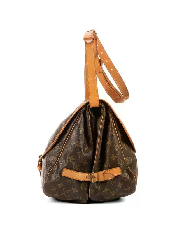 LOUIS VUITTON Saumur Monogram Adjustable Strap Cross Body Bag