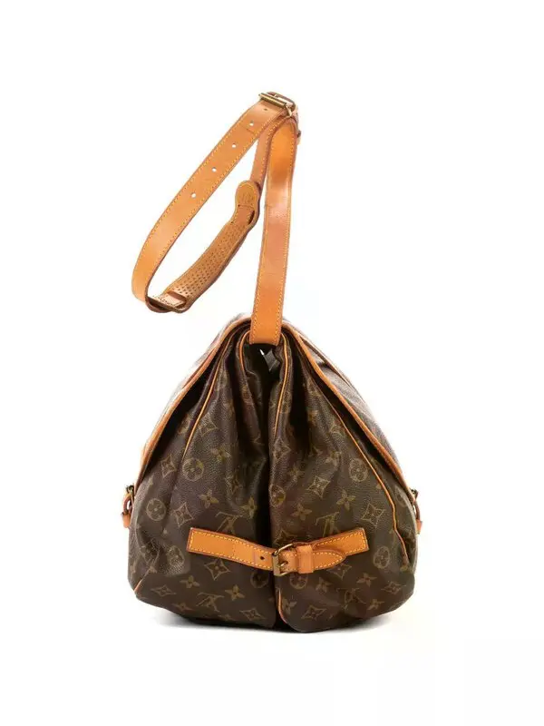 LOUIS VUITTON Saumur Monogram Adjustable Strap Cross Body Bag