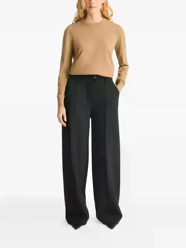 Fusalp Ottavia Strip-detail Sweater - Neutrals