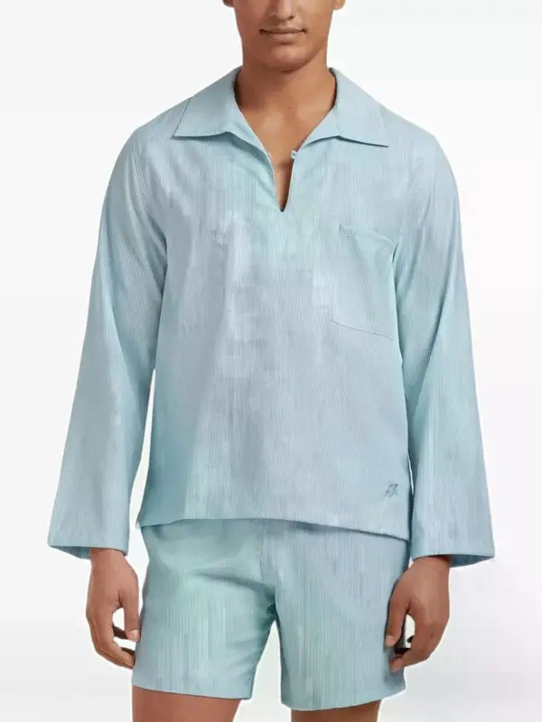 Vilebrequin Chest-pocket Shirt - Blue
