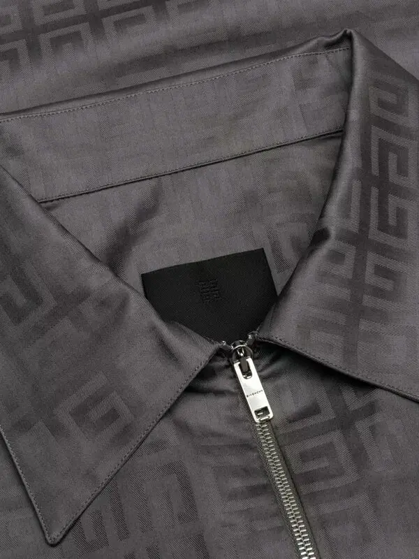 Givenchy Zipped Patterned Shirt