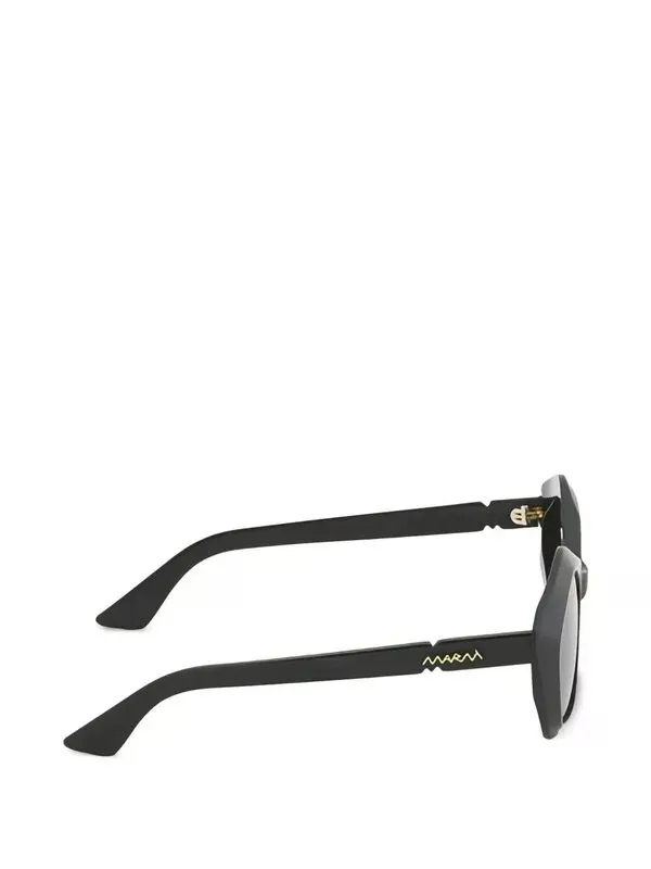 Marni Eluvi Hexagonal Sunglasses