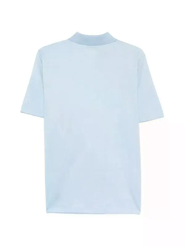 GRAN SASSO Half-zip Polo Shirt - Blue