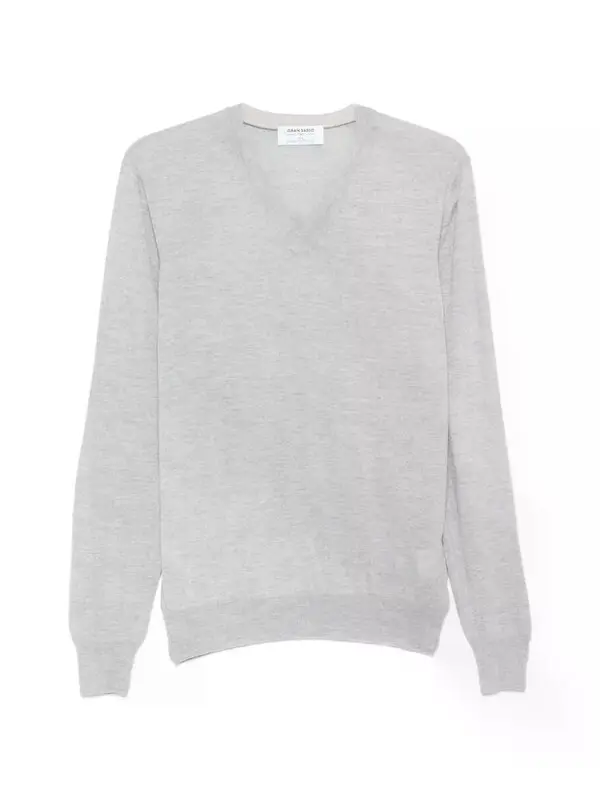GRAN SASSO V-neck Long Sleeve Sweater