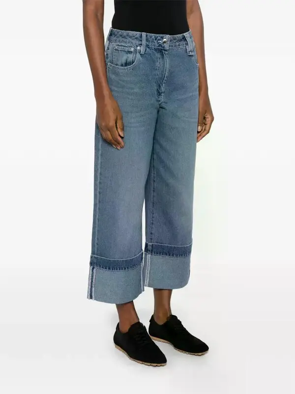Simone Rocha Embellished Straight Leg Jeans