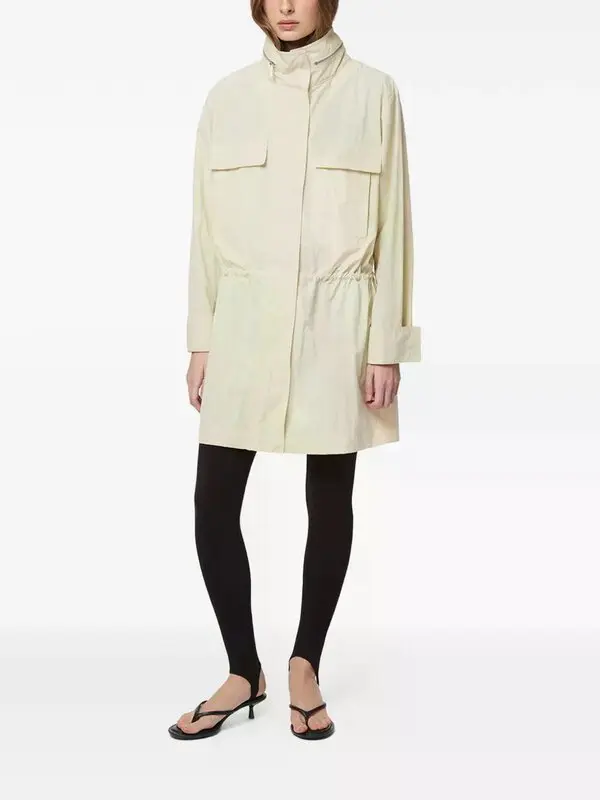 Apparis Bea Raincoat With Drawstring Waist - Neutrals