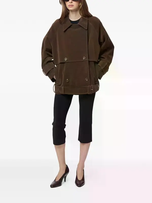 Apparis Gaia Belted Jacket - Brown