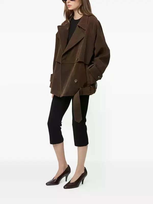 Apparis Gaia Belted Jacket - Brown