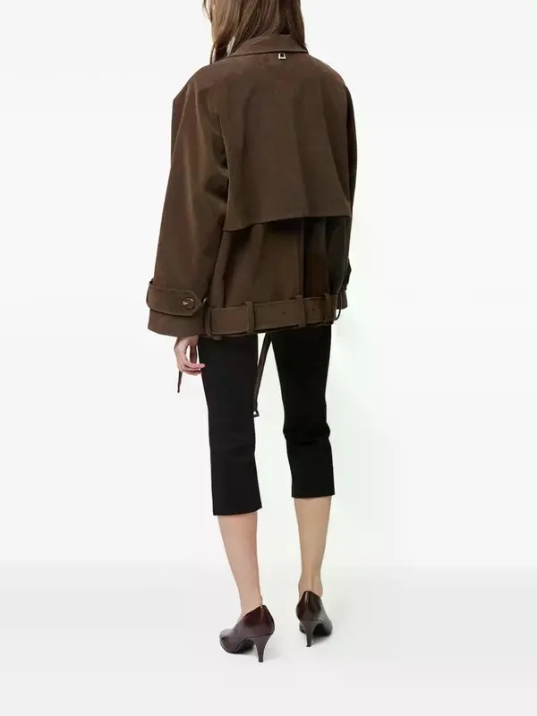 Apparis Gaia Belted Jacket - Brown