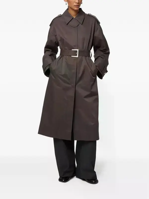 Apparis Belted Trench Coat