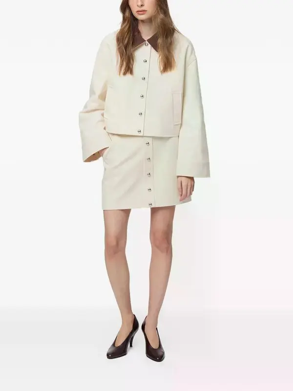 Apparis Ella Cropped Jacket - Neutrals