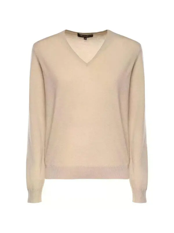 Loro Piana Sergio V-neck Sweater - Neutrals