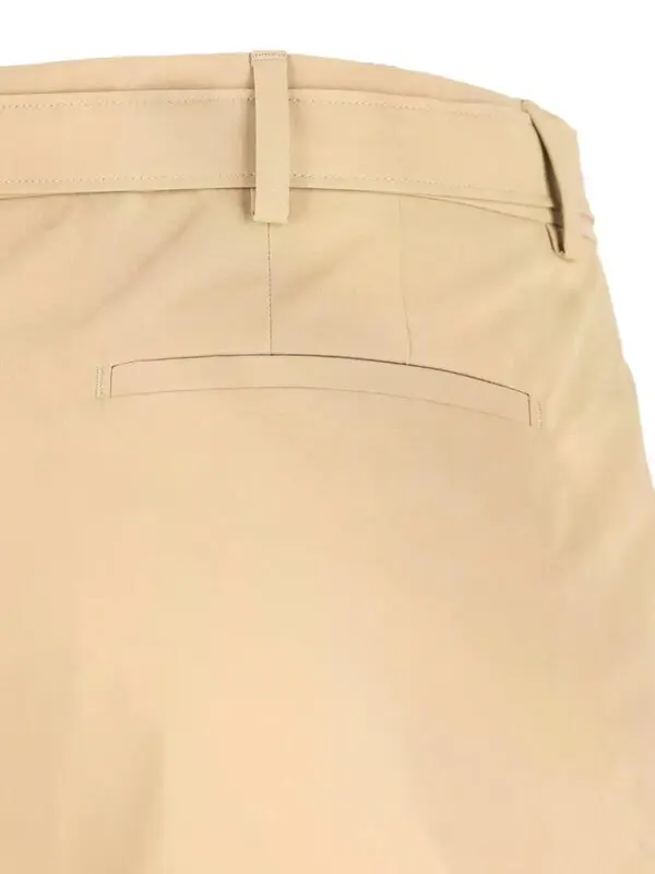 Saint Laurent Belted Pleated Trousers