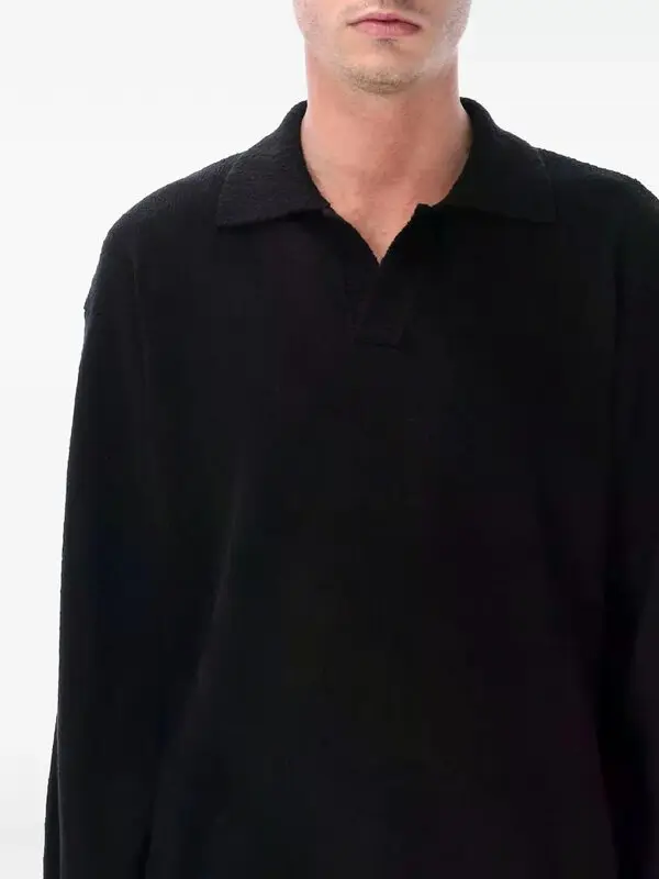 ROBERTO COLLINA Polo Collar Sweater