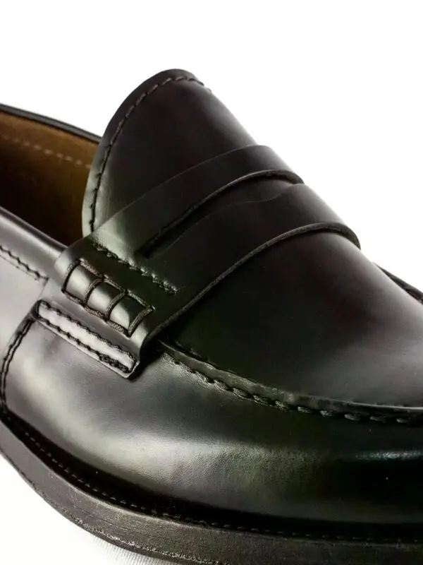 GREEN GEORGE Penny Bar Stitching Loafers