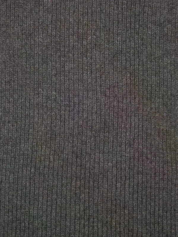 Paul Smith Ribbed Zebra-patch Scarf