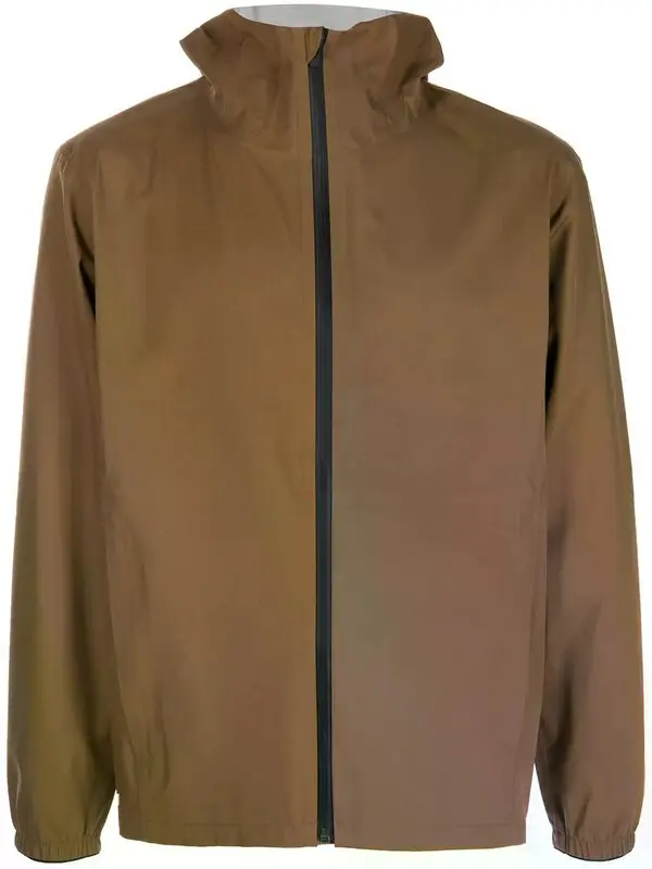 ROMEO HUNTE Logo-print Hooded Jacket - Brown