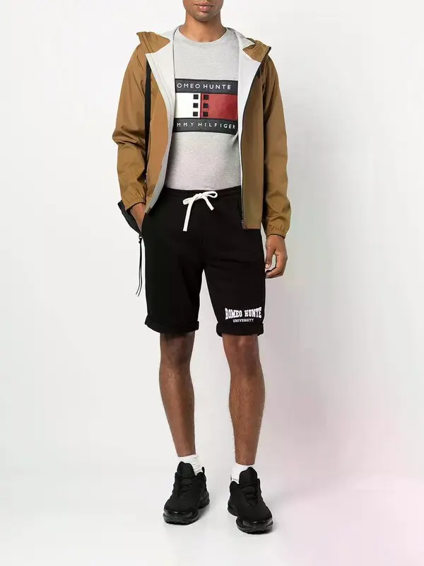 ROMEO HUNTE Logo-print Hooded Jacket