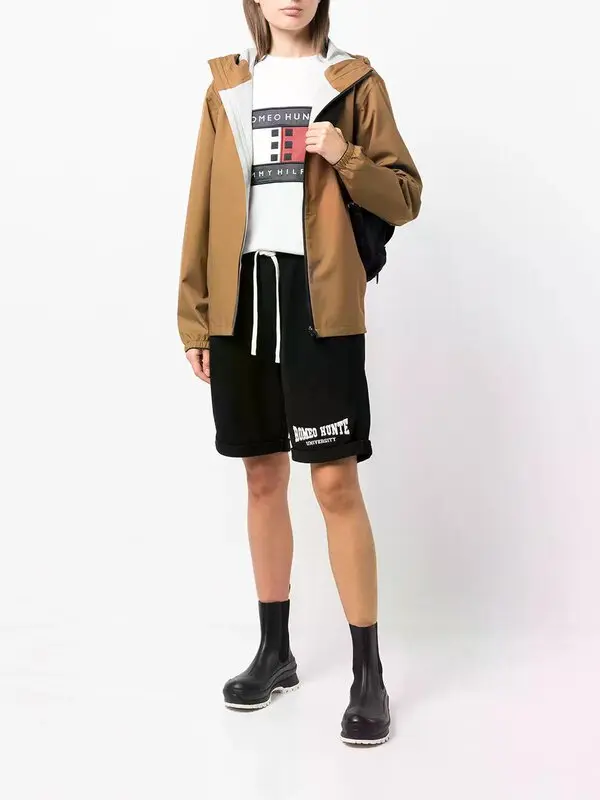 ROMEO HUNTE Logo-print Hooded Jacket