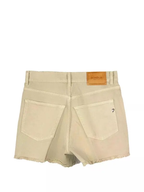 DONDUP Buttoned Frayed Shorts