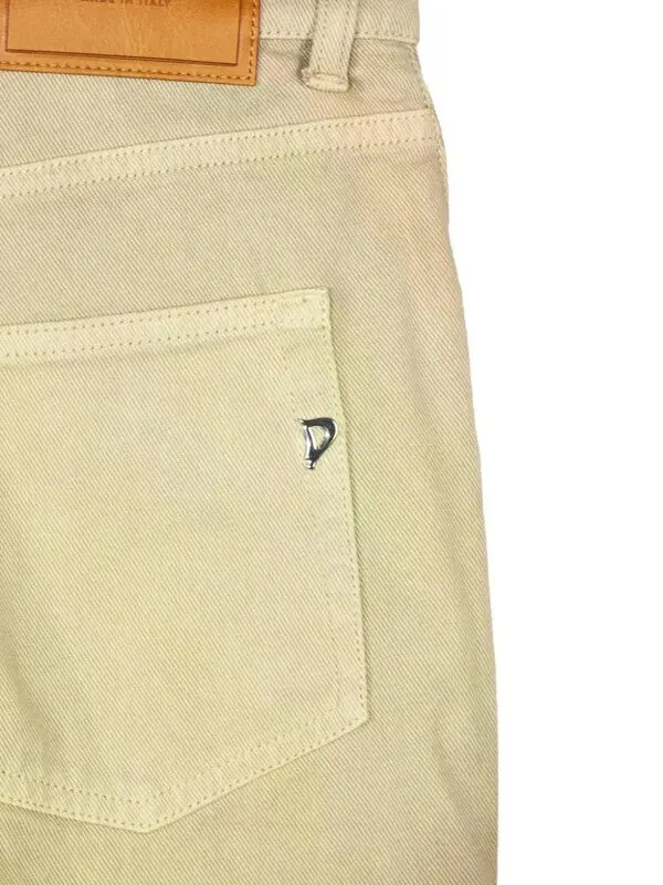 DONDUP Buttoned Frayed Shorts