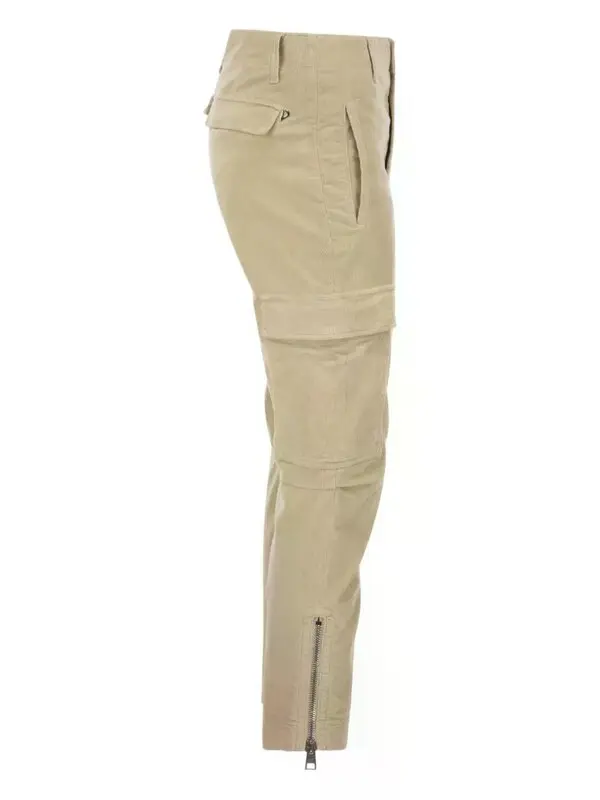 DONDUP Eve Velvet Cargo Trousers