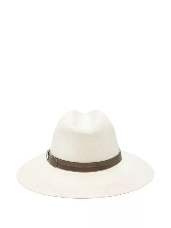 Kiton Panama Hat - Neutrals