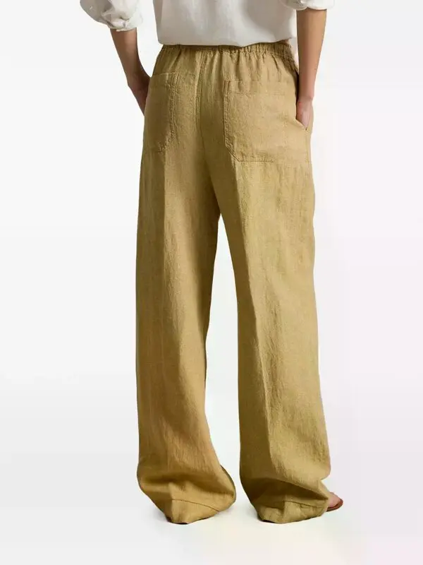 Polo Ralph Lauren Linen Drawstring Waist Trousers