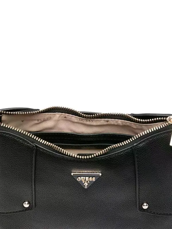 Guess Logo Plaque Shoulder Bag