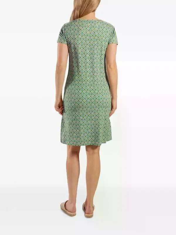 PIP STUDIO Daisy Dress With Short Sleeves And Buttoned Front