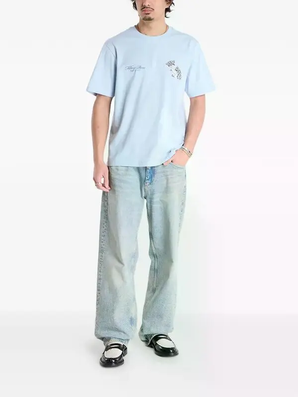 Filling Pieces Broken Plate T-shirt - Blue