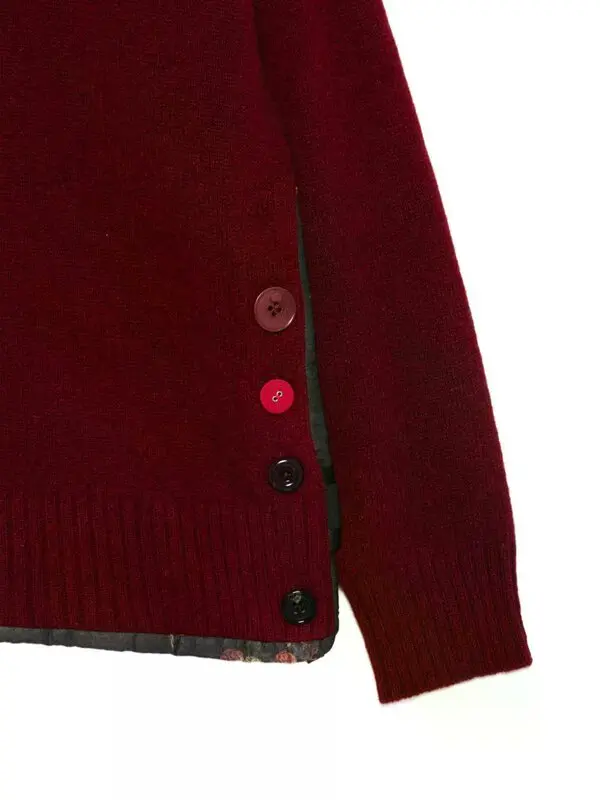 Undercover Button-detail Crew Neck Sweater