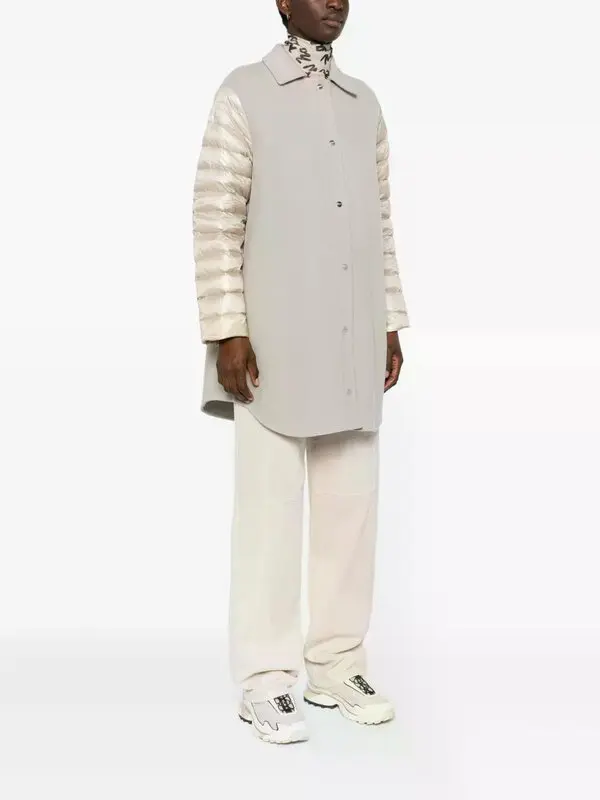 Herno Panelled Puffer Coat