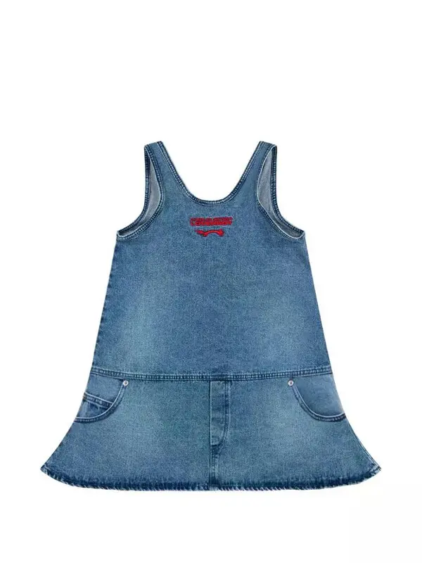 CHARLES JEFFREY Sleeveless Denim Dress