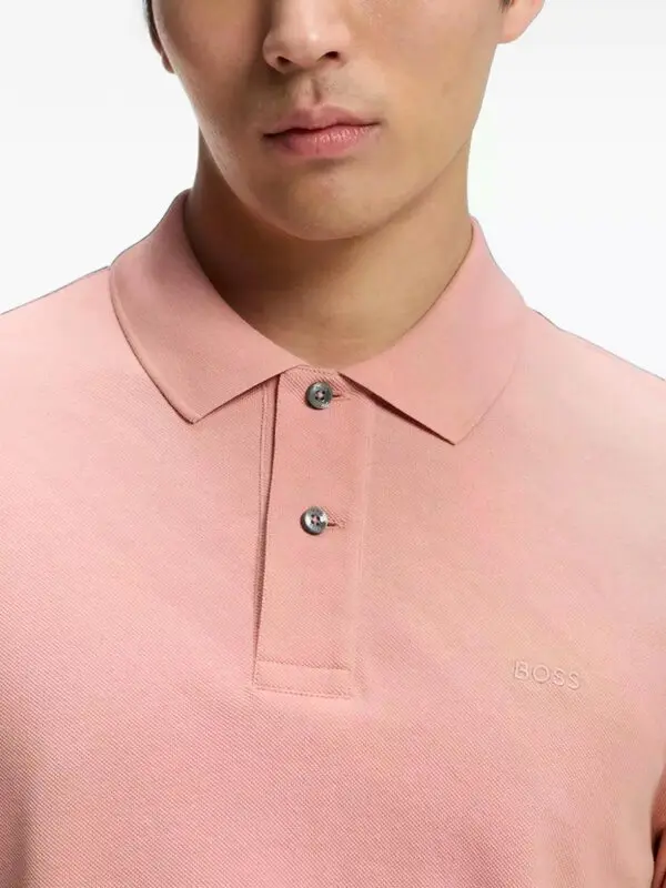 BOSS Button-placket Polo Shirt