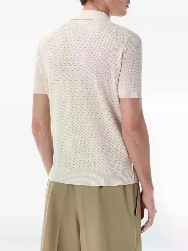 ROBERTO COLLINA Button Closure Polo Shirt