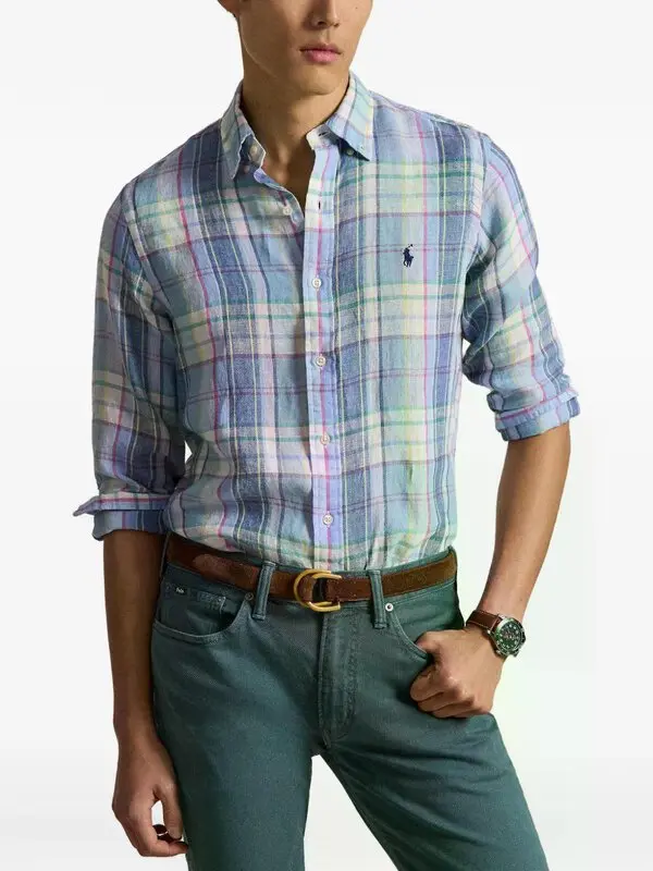Polo Ralph Lauren Check Linen Shirt