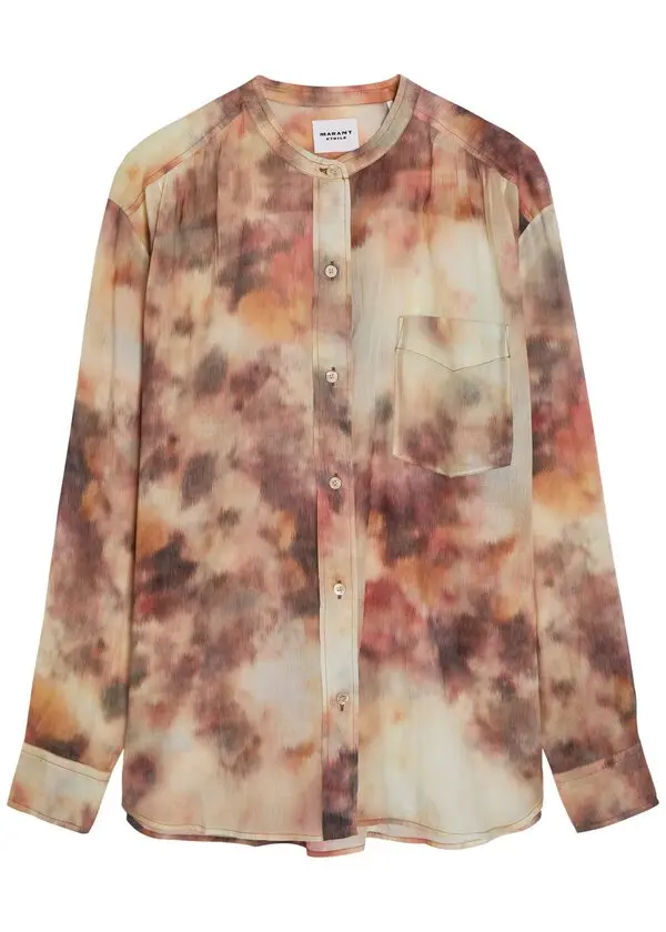 Isabel Marant Étoile Printed Cotton Blouse - Multicoloured