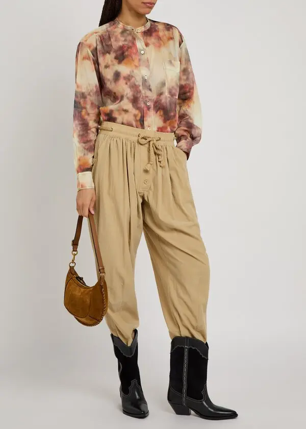 Isabel Marant Étoile Printed Cotton Blouse