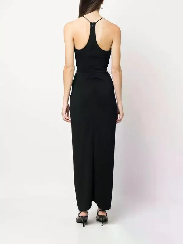 Christopher Esber Cut-out Ruched Midi Dress